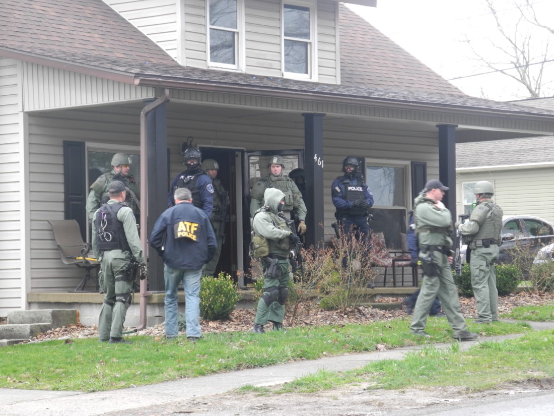 Law enforcement, ATF execute raid | News, Sports, Jobs - The Intermountain